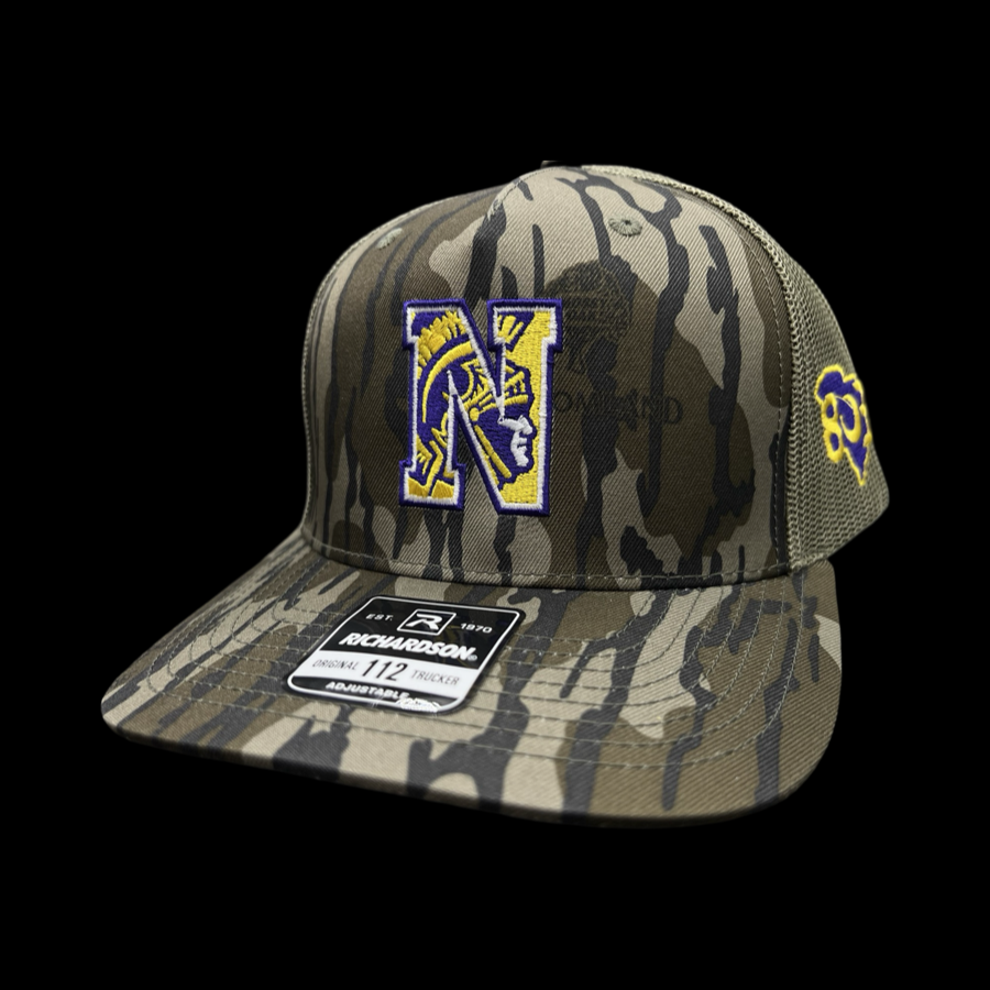R112 Bottomland Trucker Northwestern Trojans 803 Special Edition Camo ...