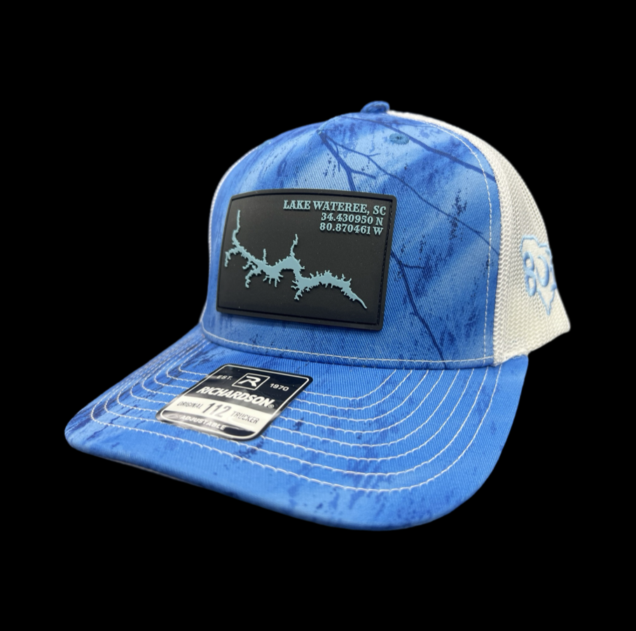 Richardson Lake Wateree Realtree Fishing Performance PVC Patch Trucker ...
