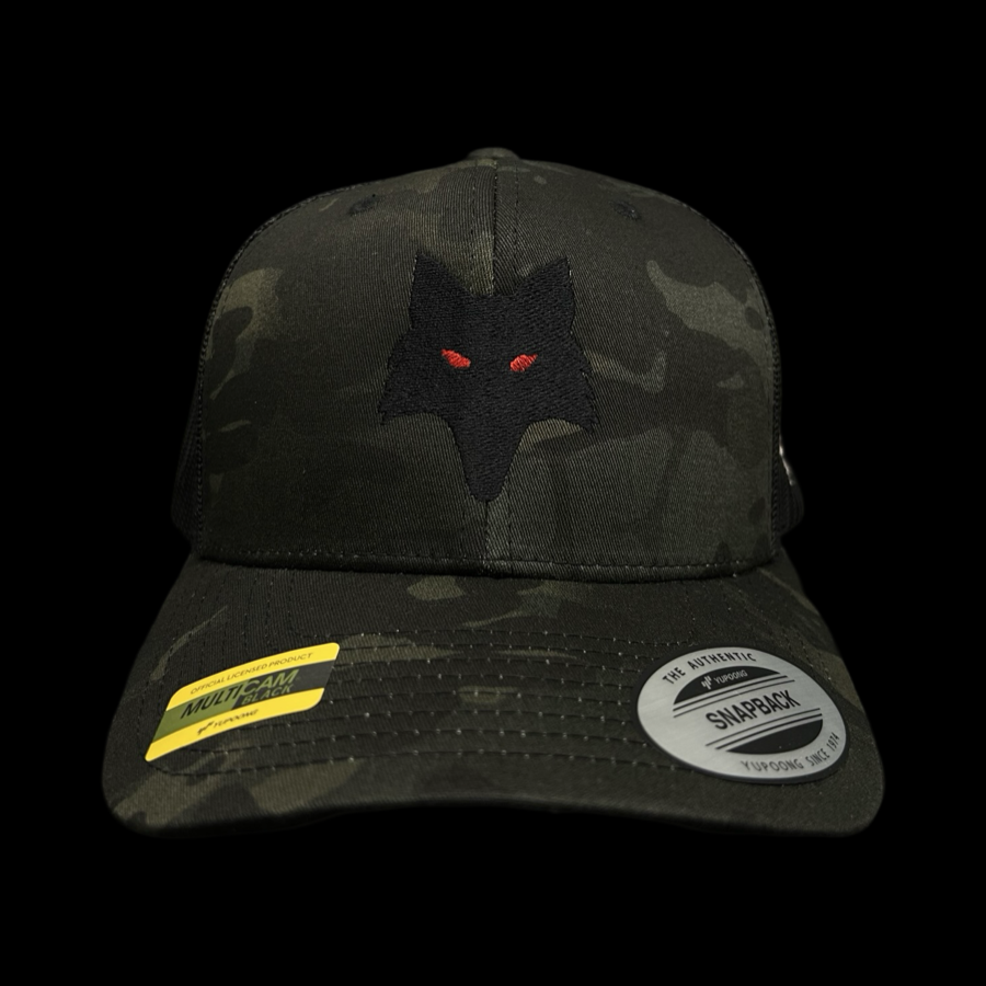 Yupoong Swampfox 803 Black Camo Trucker Hat – Hometown Colors