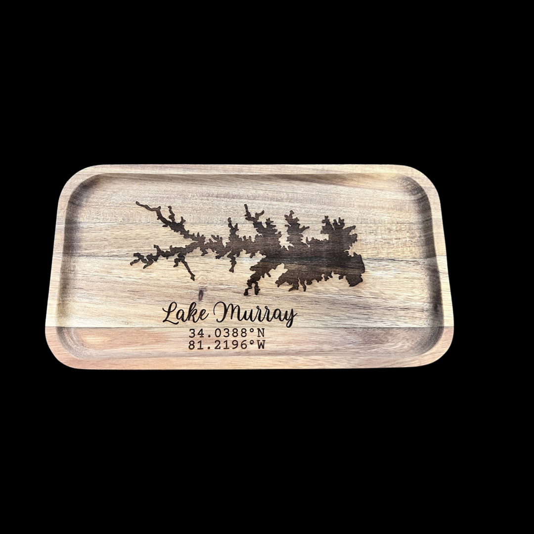 Acacia Wood Lake Murray Kitchen Accessory Tray – Hometown Colors
