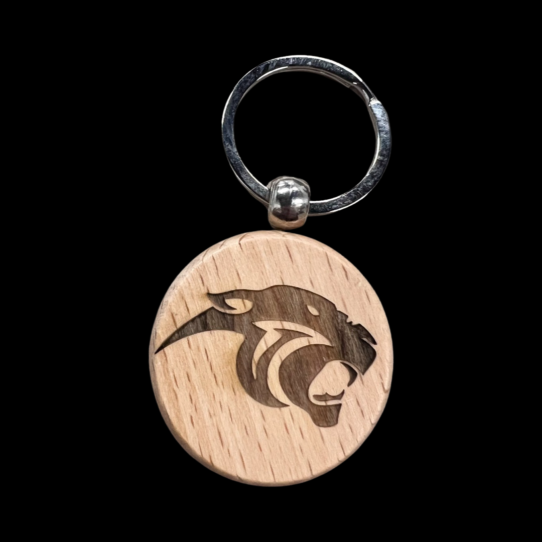 Laser Engraved Pelion Panther Archery Keychain - double sided ...
